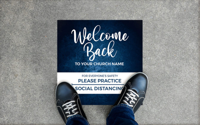 New Safety Signage Floor Stickers Available - OutreachMagazine.com