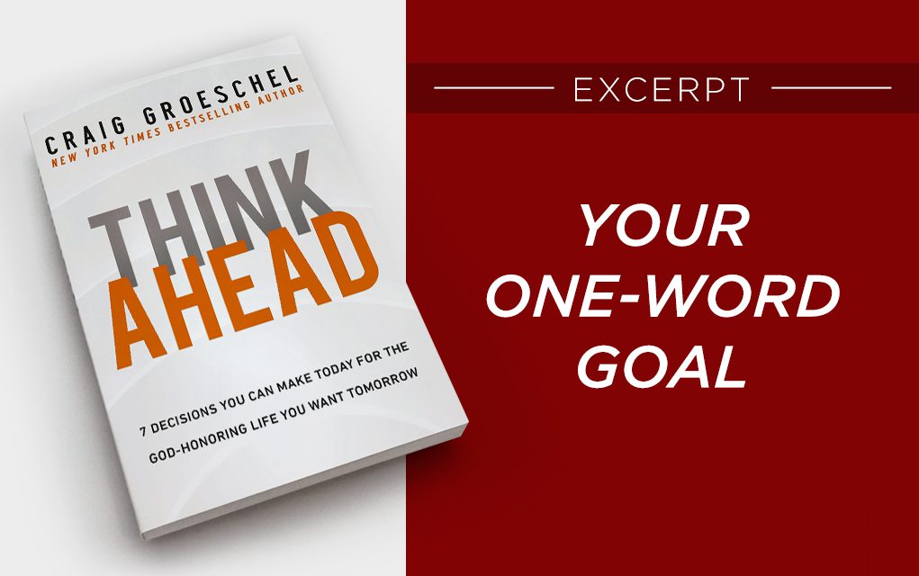 Your One-Word Goal - outreachmagazine.com